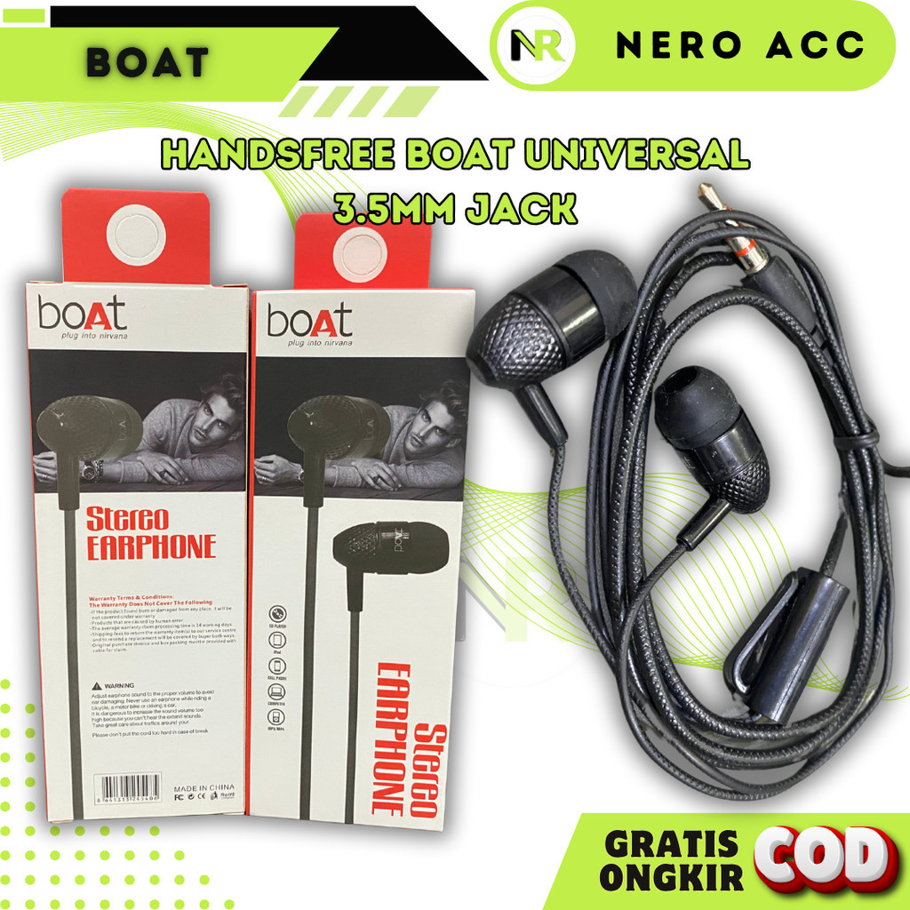 Jual N2* Headset Earphone Bass Premium Quality 3.5mm Jack Handsfree ...