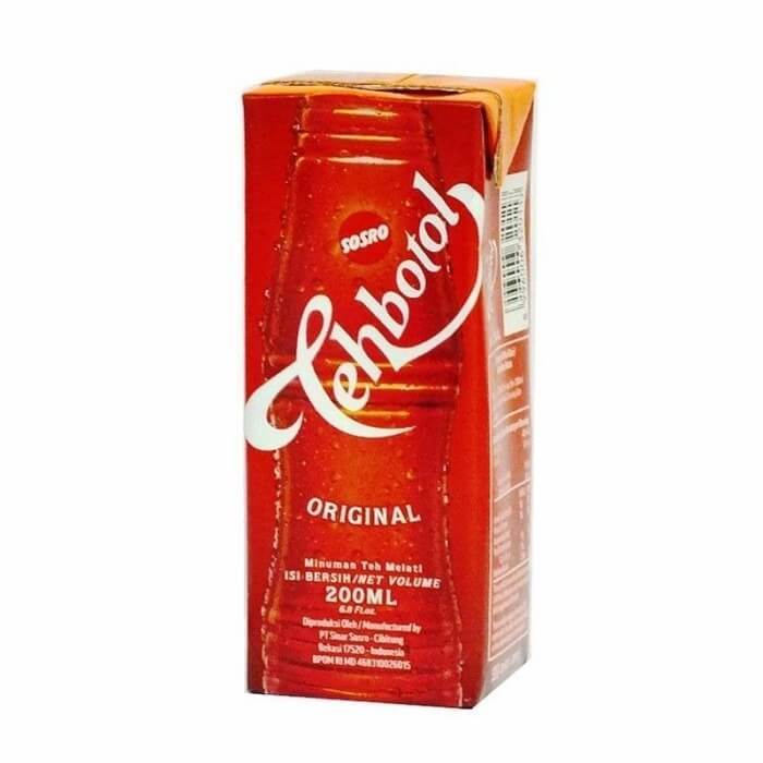 Jual Sosro Minuman Teh Botol Original Kotak 200 ml | Shopee Indonesia