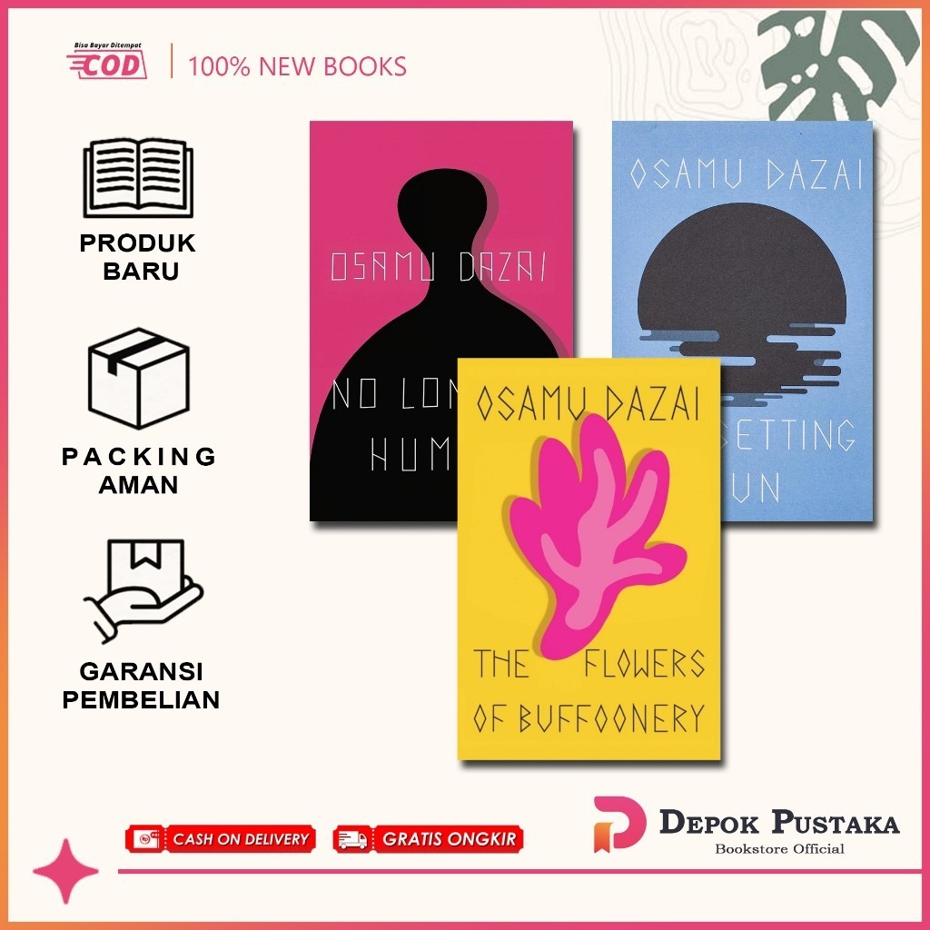 Jual No Longer Human | The Setting Sun | The Flowers of Buffoonery By ...