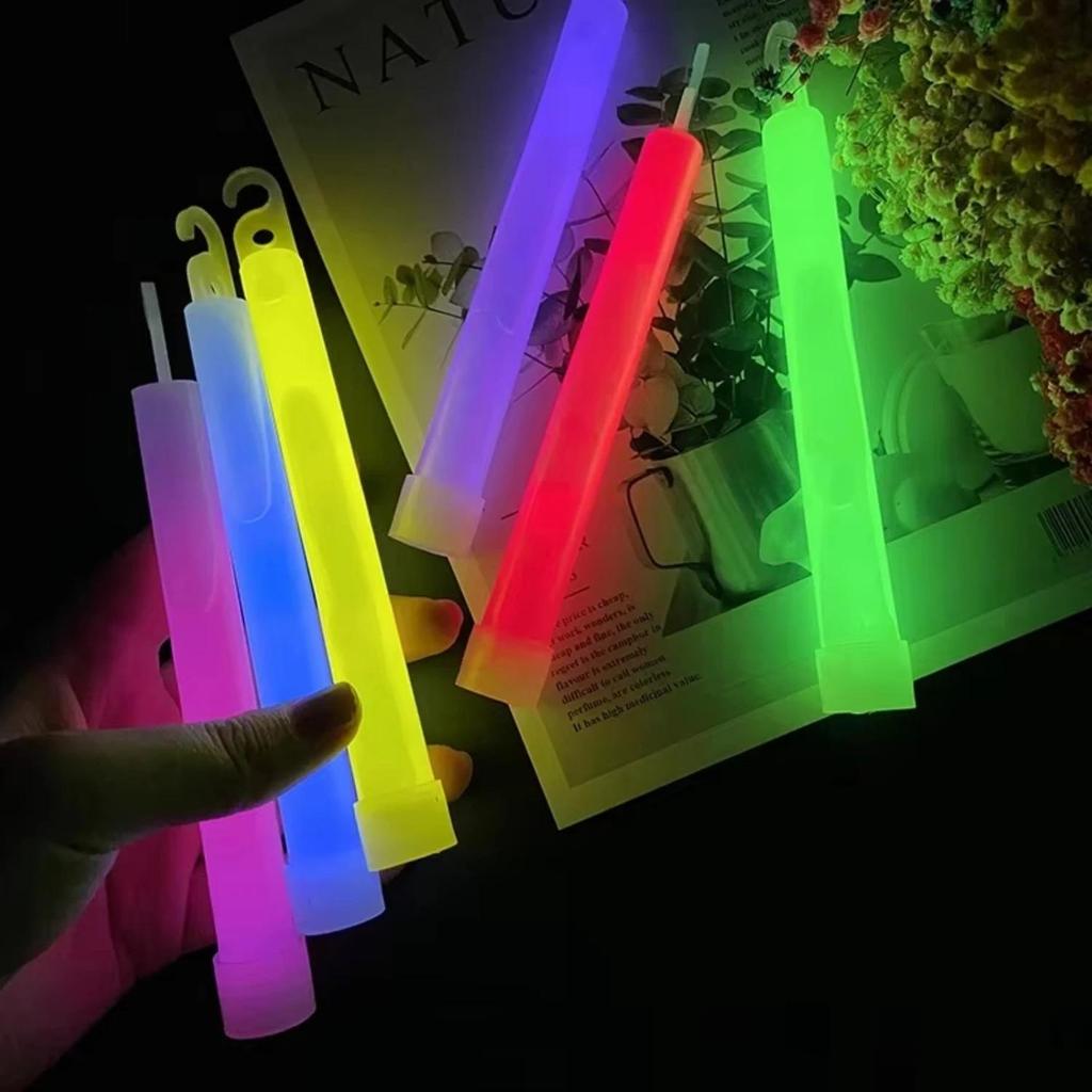 Jual Glow Stick Terang 6 Inch 1 Pcs / Glow in The Dark / Gelang Lampu ...