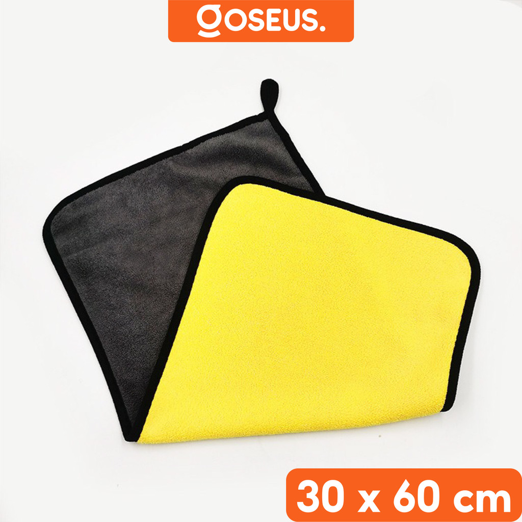Jual Kain Lap Microfiber 2 Sisi Halus 30 x 60 Car Wipe Cloth Drying ...