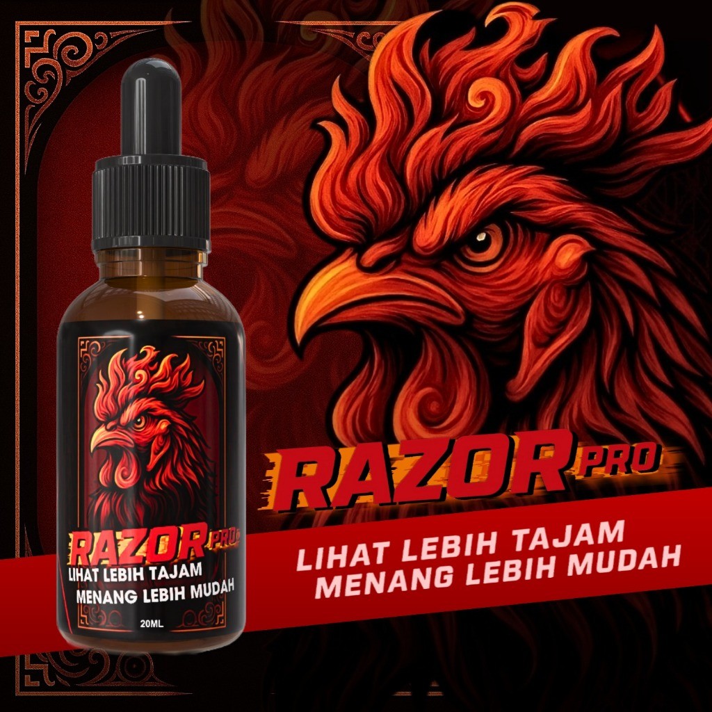 Jual RAZOR PRO- OBAT MATA AYAM MERAH, BERAIR, TERKENA JALU, SNOT SIWER ...