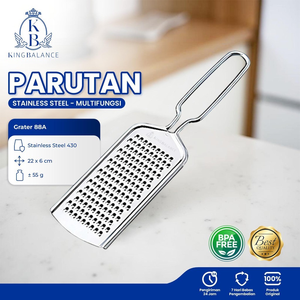 Jual SENARA Living Parutan Stainless Steel 430 Grater 88A Multifungsi ...