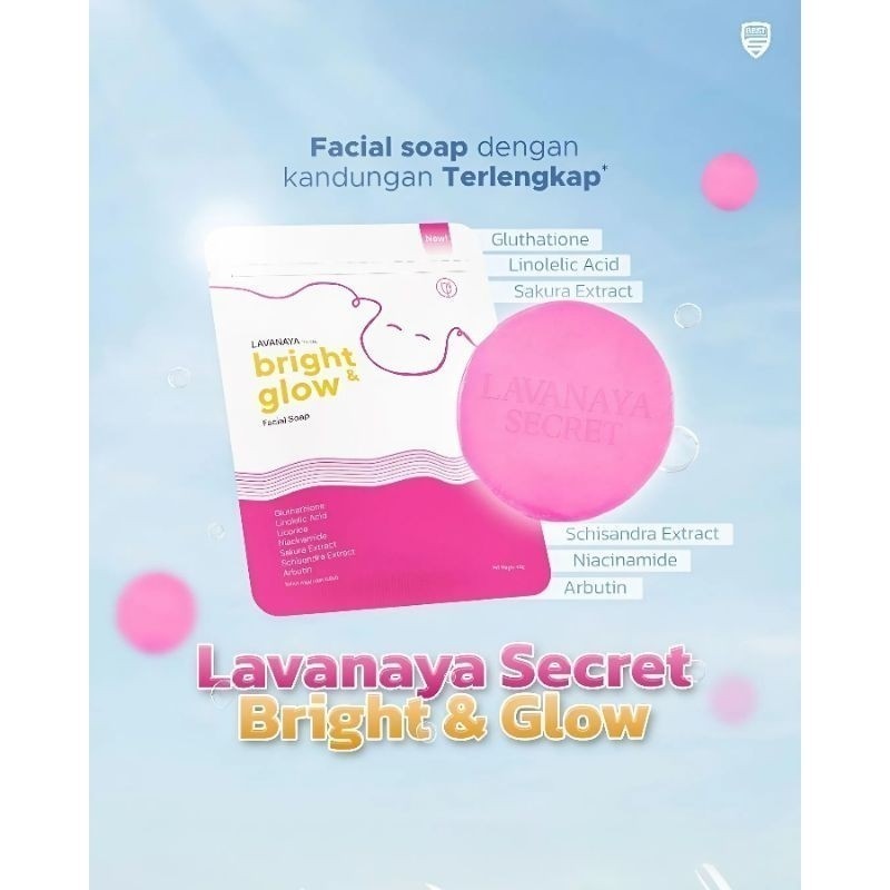 Jual Lavanaya Secret Bright & Glow Facial Soap Original 100% Bpom ...
