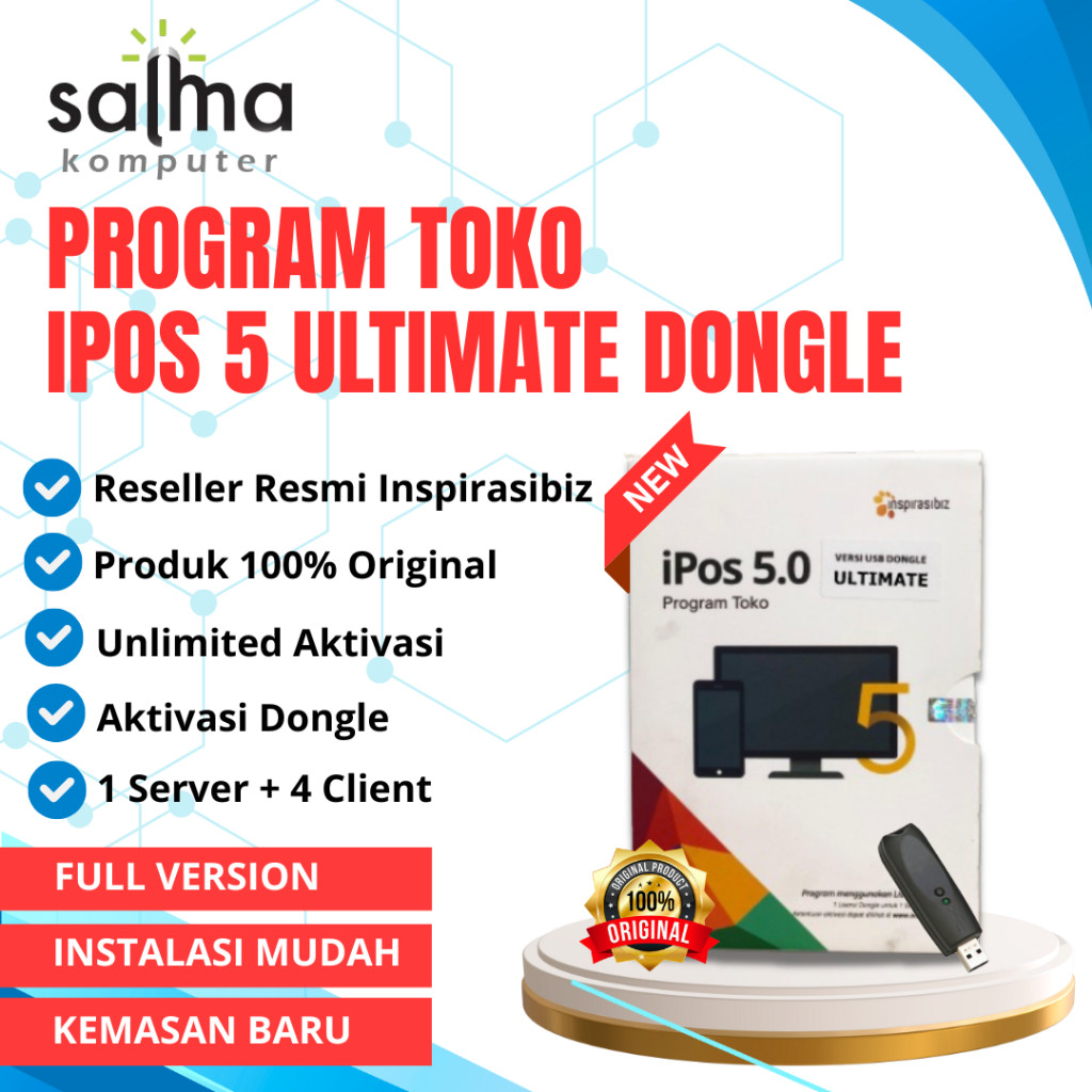 Jual Program Toko IPos 5 Edisi Ultimate Dongle | Shopee Indonesia
