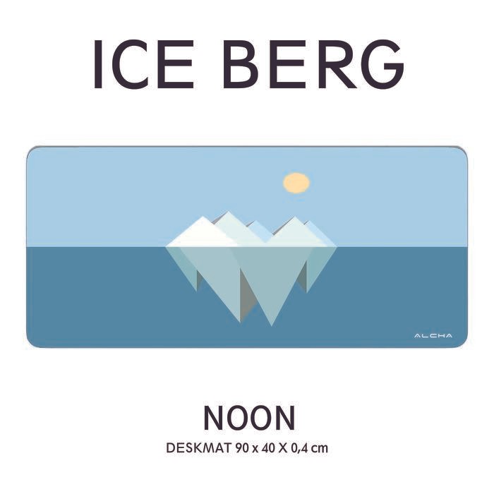 Jual ALCHA ICE BERG DESKMAT MOUSEPAD MOUSE GAMING PAD DESK MAT 90 X ...