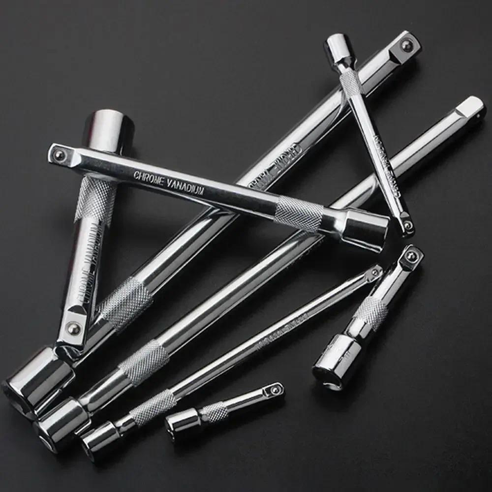 Jual 1/4" 3/8" 1/2" Drive Extension Set Socket Ratet Wren Extension Bar ...