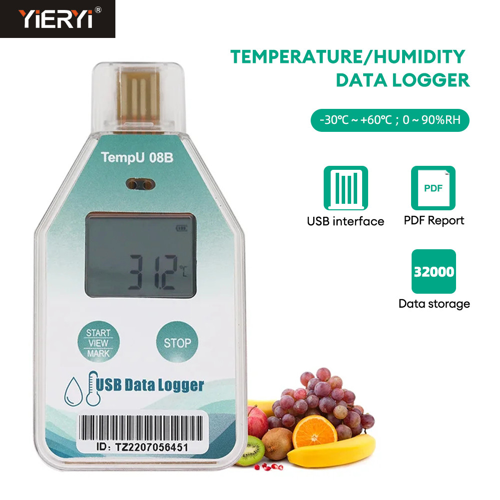 Jual Mini USB Temperature Humity Data Logger with 32000 Point PDF ...