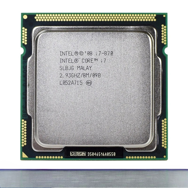 Jual Intel Core i7 870 Quad Core 2.93GHz LGA 1156 cpu processor ...