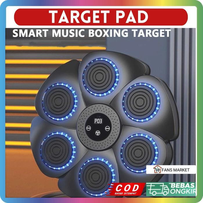 Jual Mesin Tinju Music Boxing Machine Smart Wall Target Pad Bluetooth ...