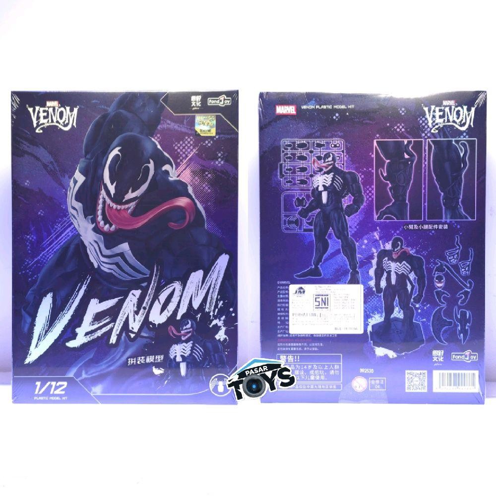 Jual Fondjoy 1/12 Marvel Venom Plastic Model Kit Action Figures ...
