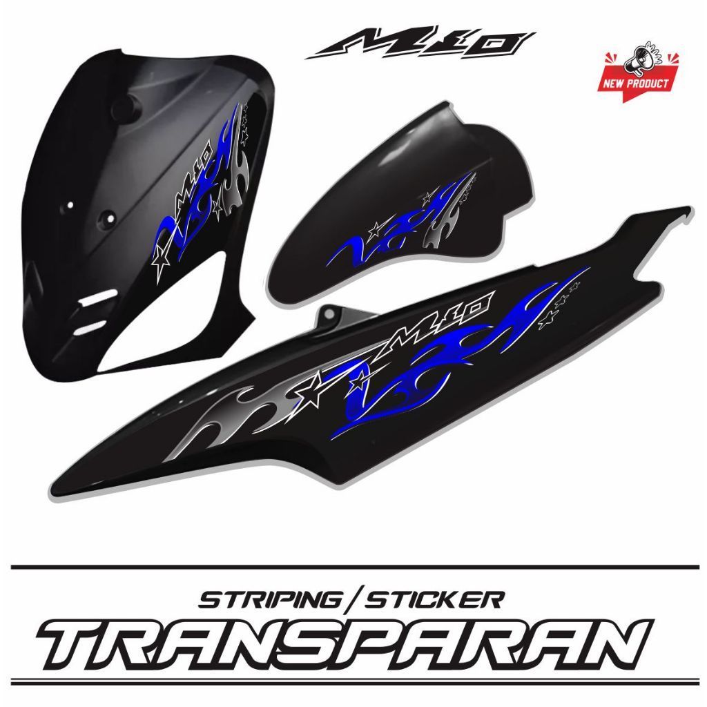 Jual STIKER TRANSPARAN BUAT ALL MIO OLD MIO SPORTY BAHAN BENING UV ...