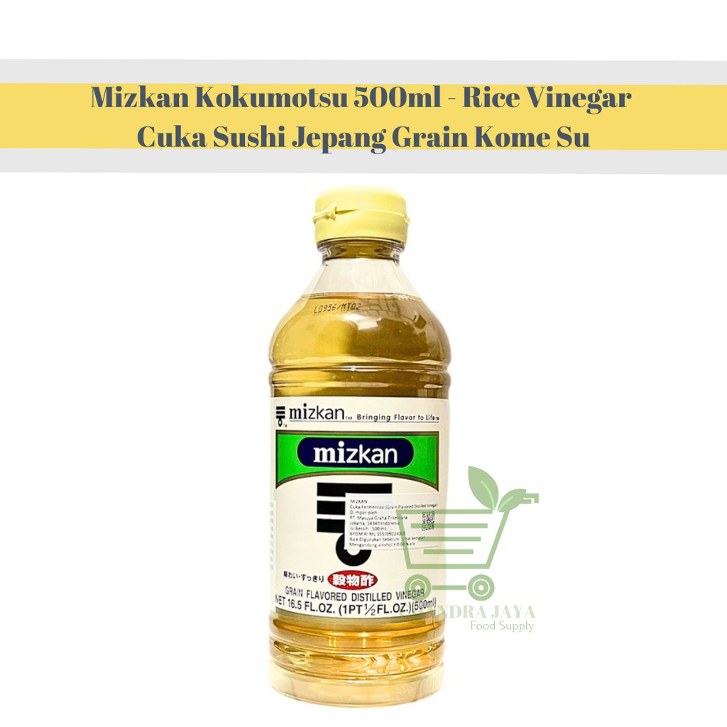 Jual Mizkan Kokumotsu 500ml - Rice Vinegar Cuka Sushi Jepang Grain Kome ...