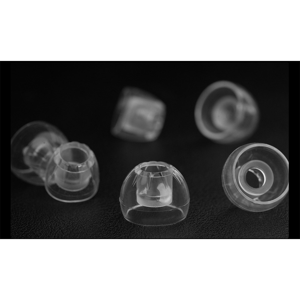 Jual KZ LS01 IEM Ear Tips Transparent Liquid Silicone In ear Earplugs S ...