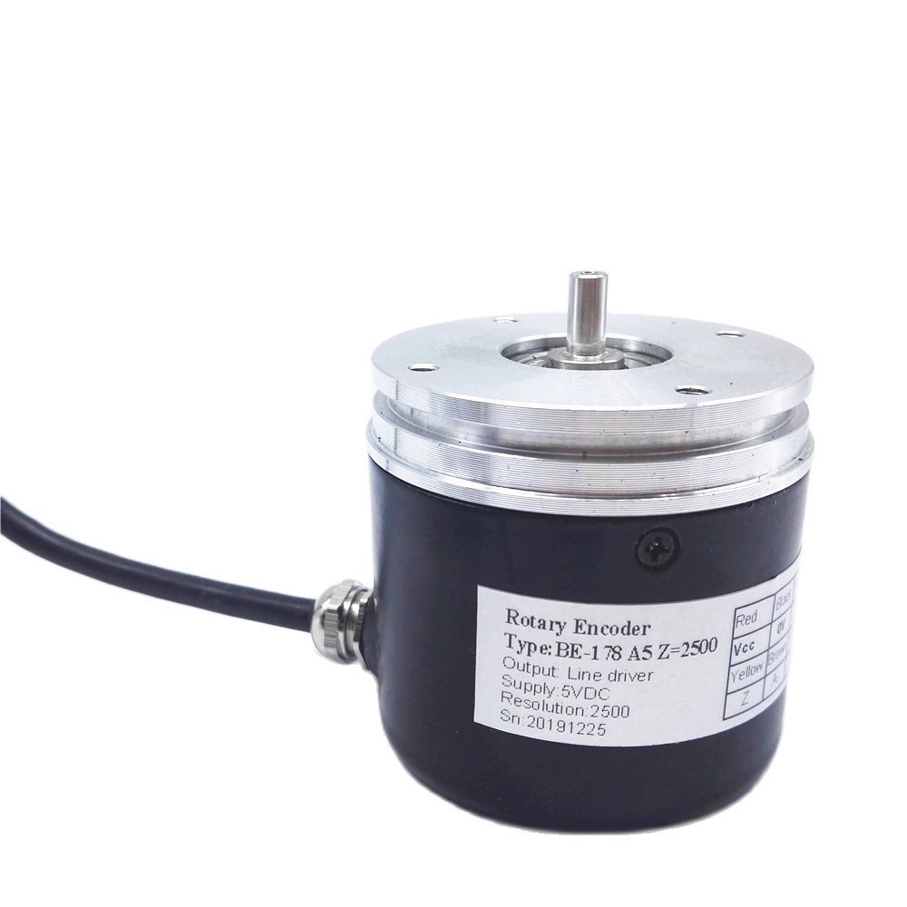 Jual New Photoelectric Rotary Encoder BE-178 A5 2500 Pulse 5mm Shaft ...