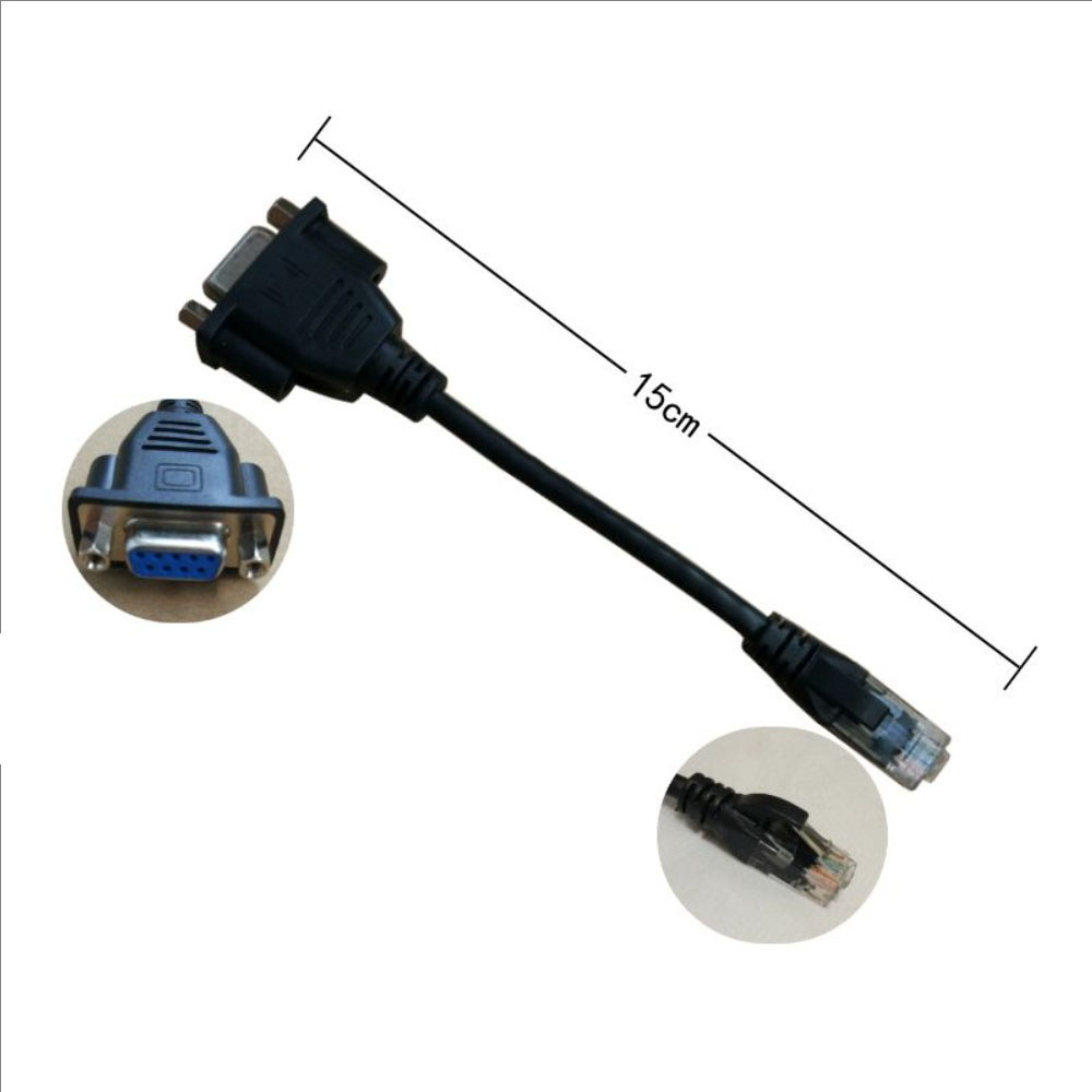 Jual RS232 to RJ45 Console Cable, RS232 DB9 Female Port to RJ45 Console ...