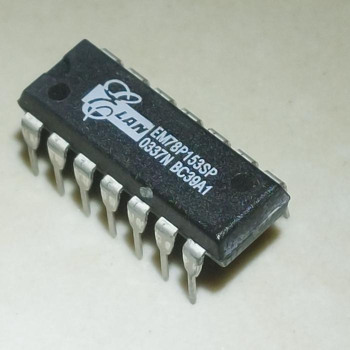 Jual EM78P153SP Dip-14 Tancap ELAN EMC EM78P153 EM 78P153 78P153SP IC ...