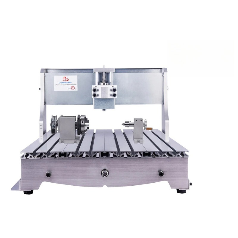 Jual CNC 6040Z Frame 4th Rotary Axis For PCB Engraving Drilling Milling ...