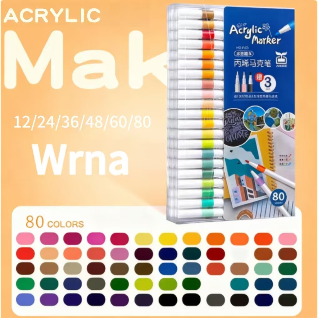 Jual Spidol Poster Akrilik Tahan Air - Warna Lebih Tajam & Tidak Tembus ...