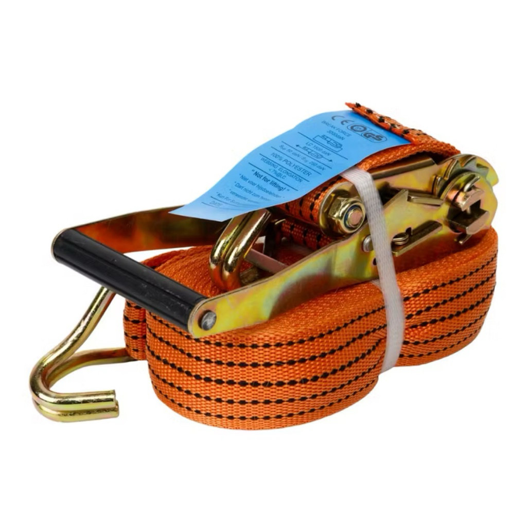 Jual trek belt 2” x 12 meter ratchet tie down tali ikat barang truck ...