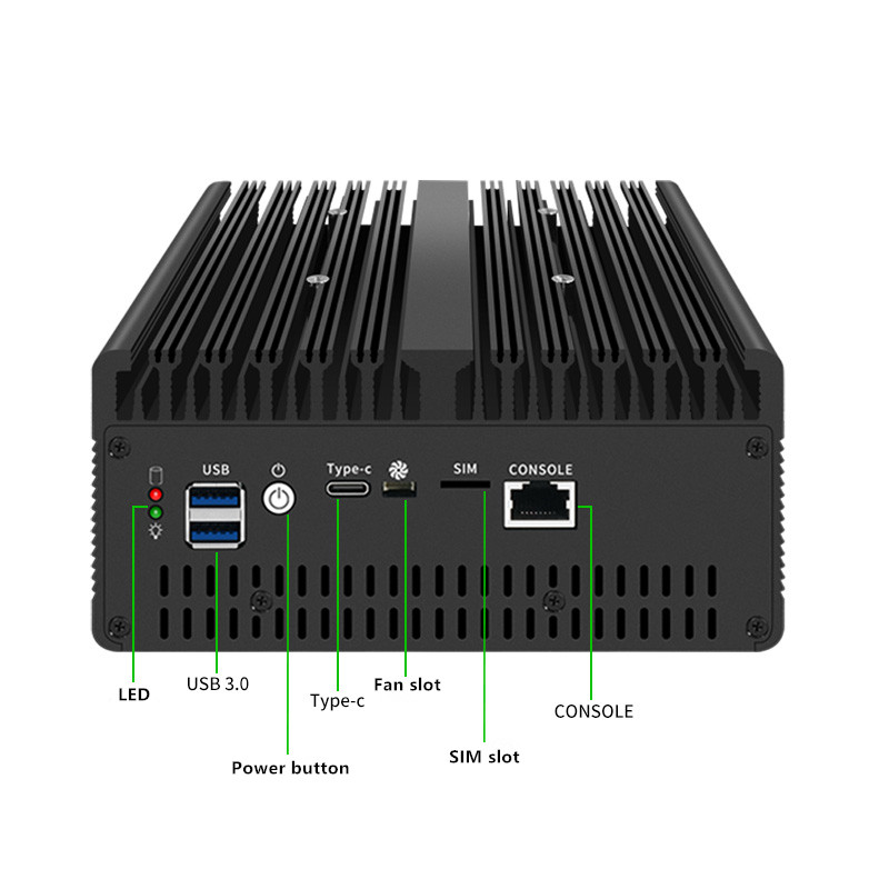 Jual Firewall Router Mini PC 4*/2*10G SFP+ Intel i7 13620H i5 12450H ...