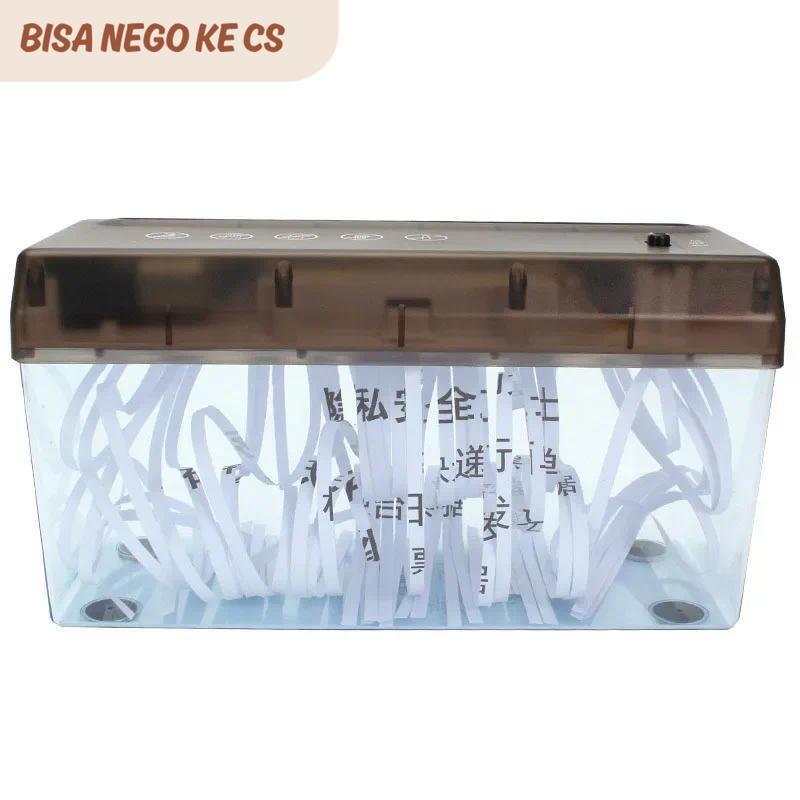 Jual TTS Mini Electric Shredder Portable Paper Shredder USB Battery ...