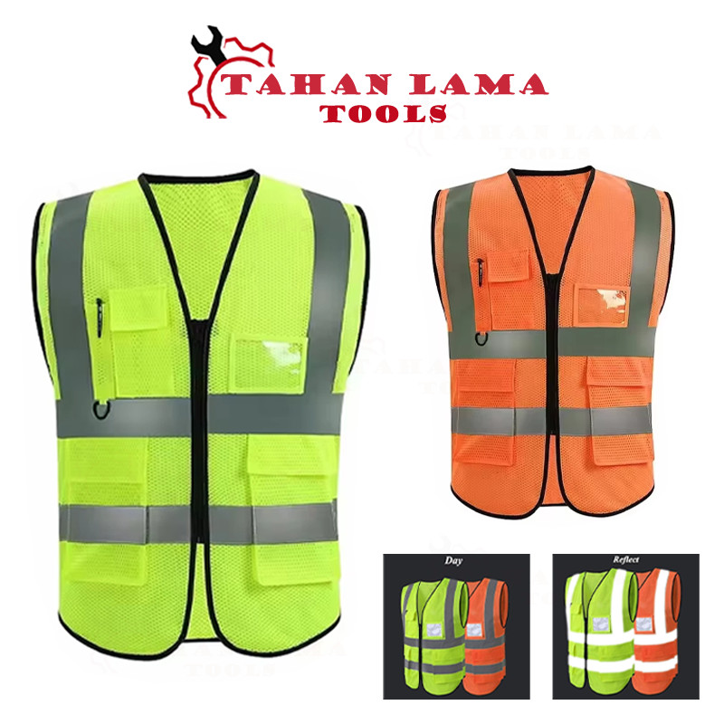 Jual Proyek Dengan 5 Kantong Dan Safety Line Reflektif Rompi ...