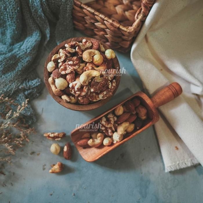 Jual PROMO Roasted Mix Nuts - Campuran Kacang Panggang (Kacang Almond ...