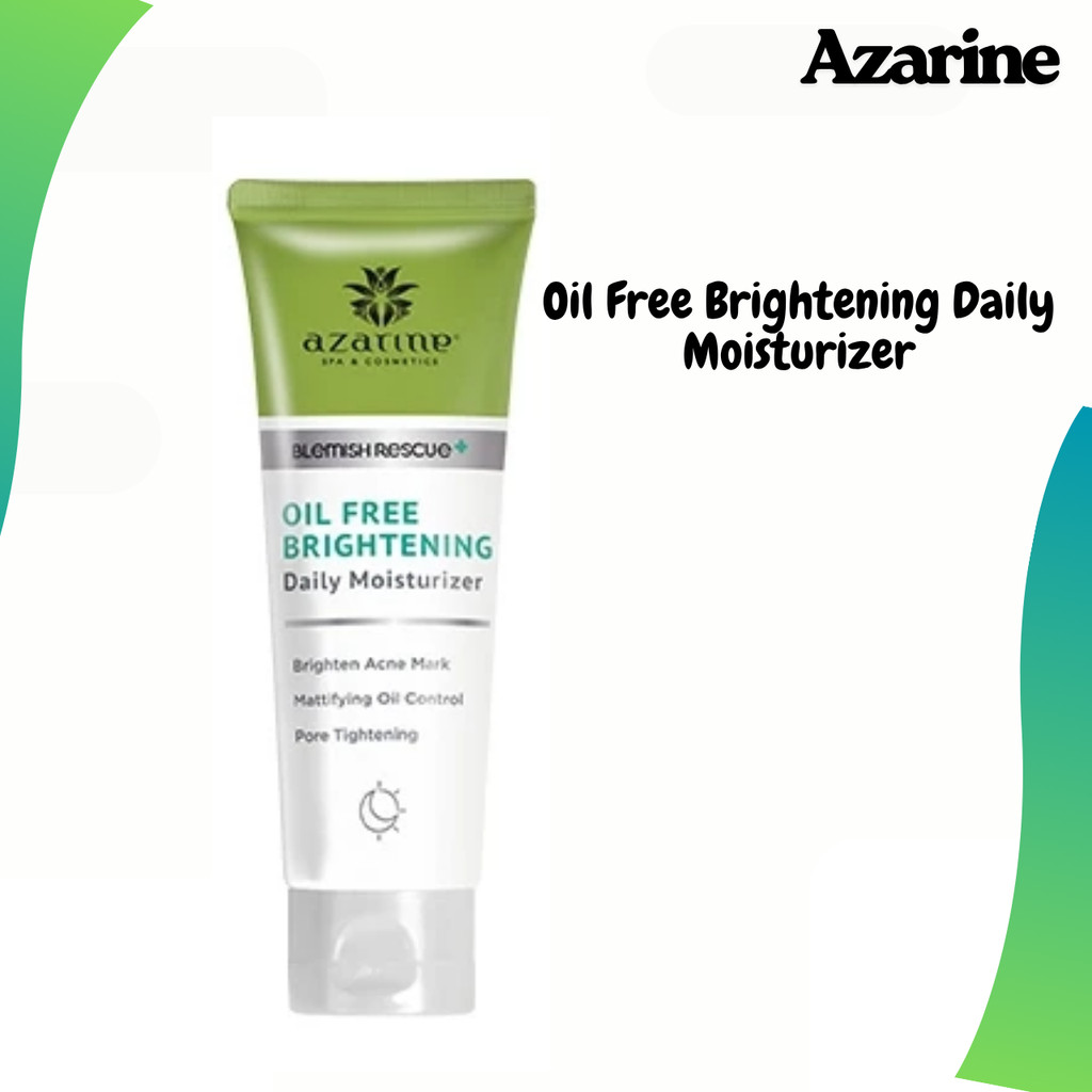 Jual Azarine Oil Free Brightening Daily Moisturizer 40ml/Pelembab Wajah ...