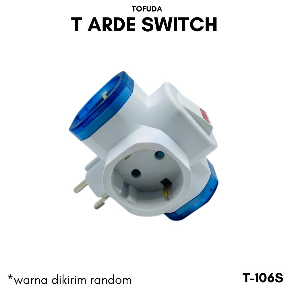 Jual Steker T Arde Switch On Off Colokan Saklar Multifungsi Serbaguna ...