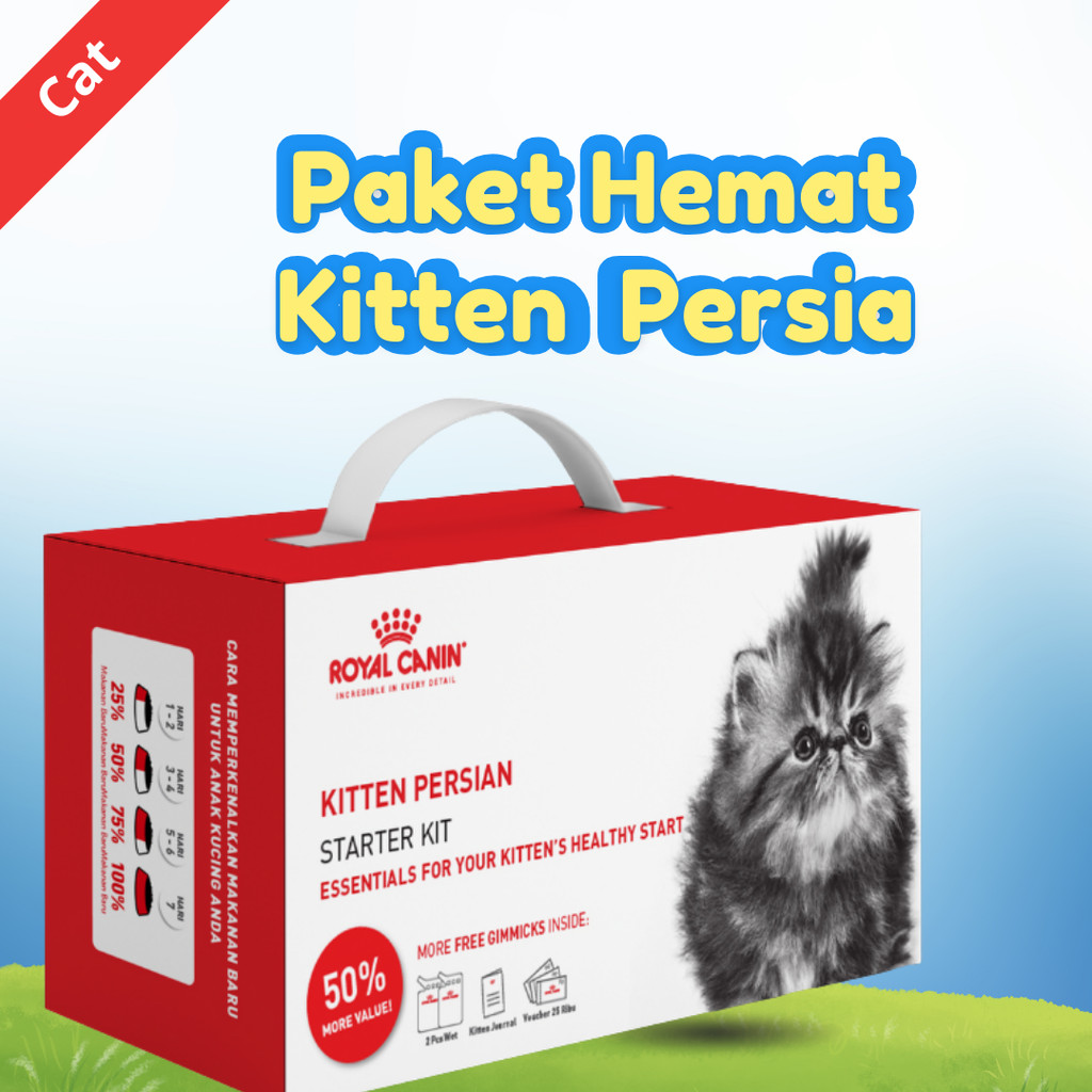 Jual RC Paket PSR Kitten Persian Starter Kit – Makanan Kucing Persia ...