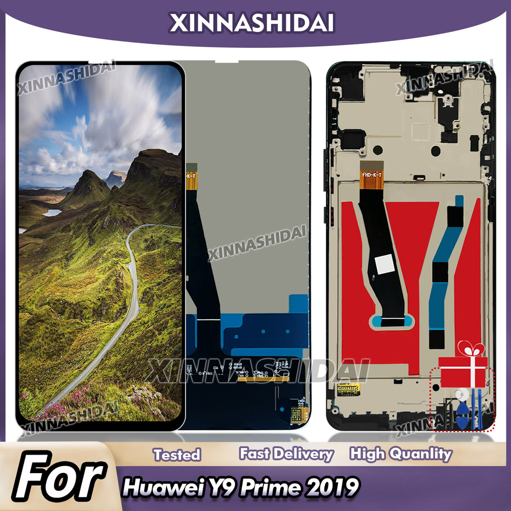 Jual 6.59" LCD For Huawei Y9 Prime 2019 STK-L21/L22/LX3 splay Tou ...