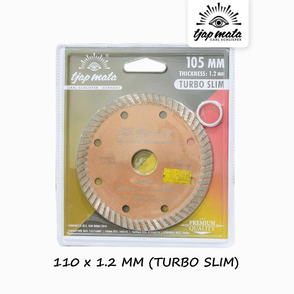 Jual TJAP MATA / CAP MATA Diamond Wheel Turbo Slim 105 mm | Shopee ...