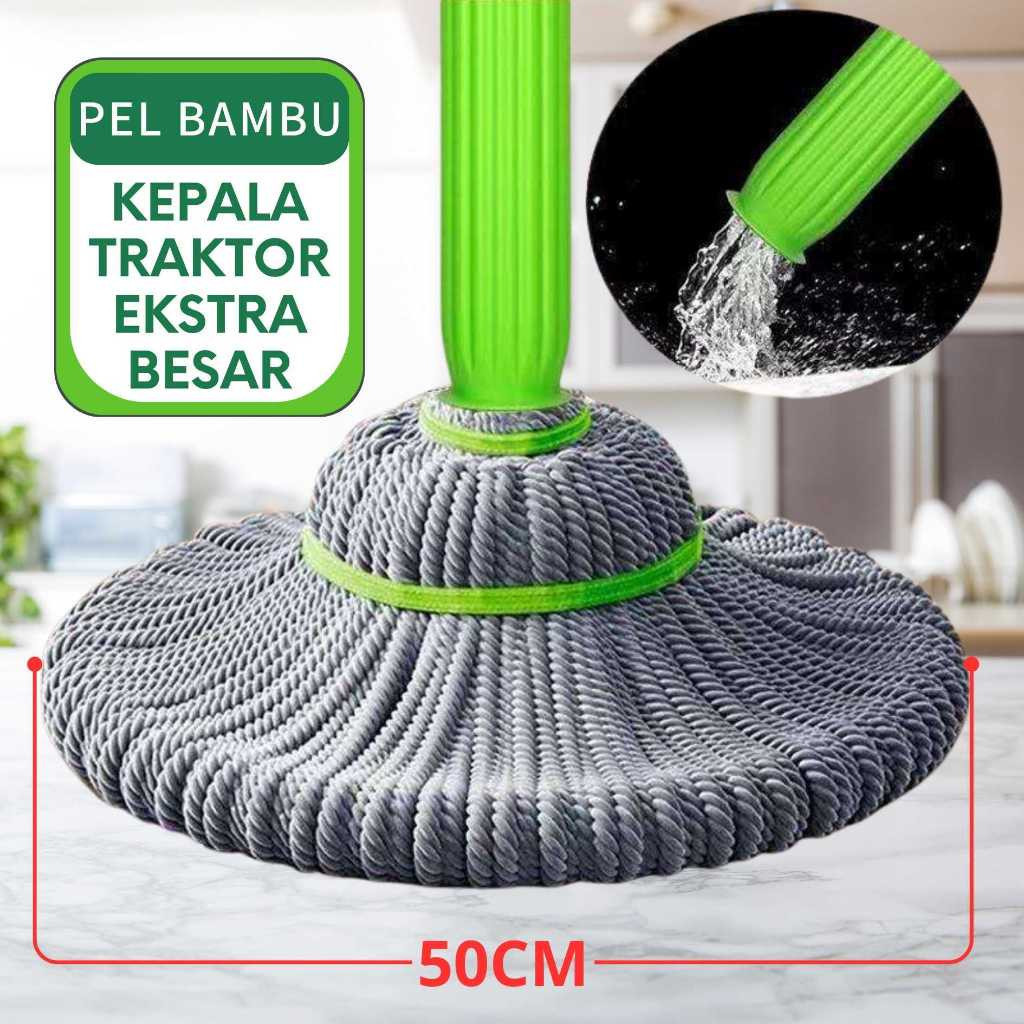 Jual MOP TARIK PERAS Pel Putar Air Peras Serat Bambu /ALAT PEL PERAS ...