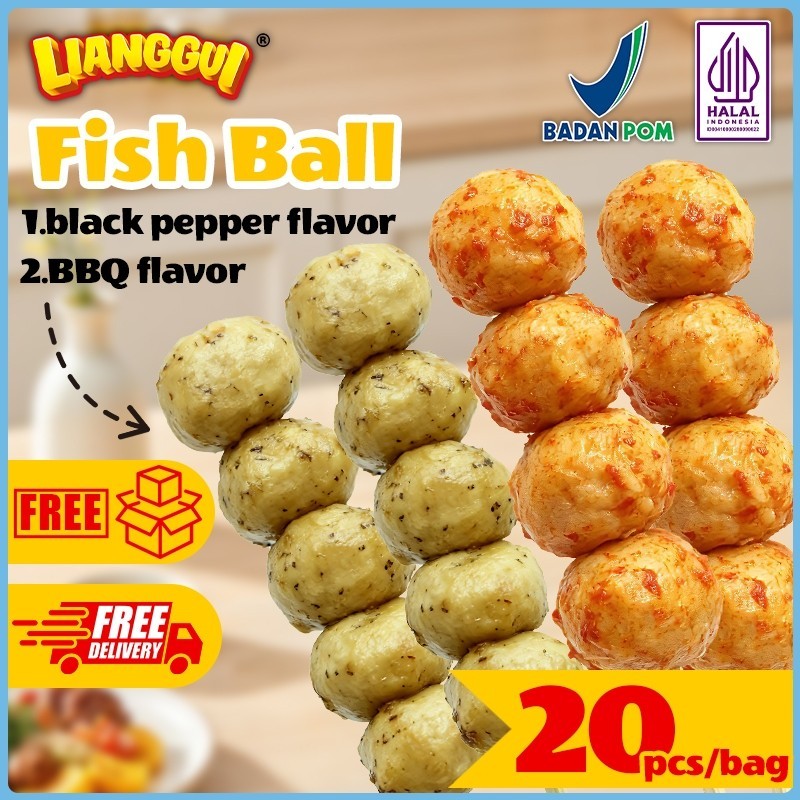 Jual Lianggui - Fish Ball Halal | Seafood Cemilan Meal Replacement ...