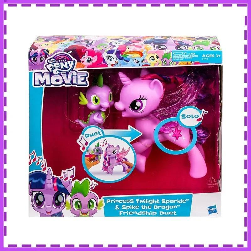 Jual Hasbro Genuine Anime My Little Pony Twilight Sparkle Spike The ...
