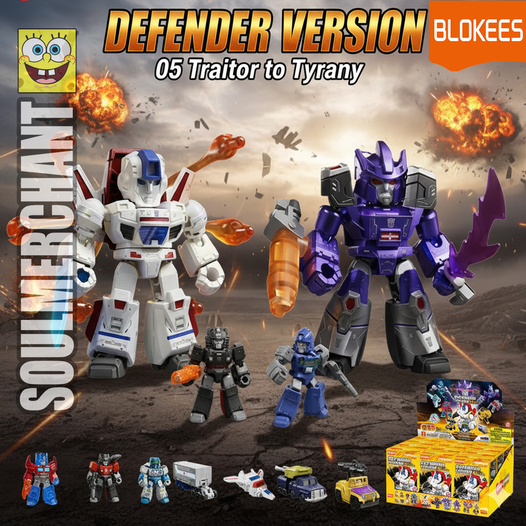 Jual Blokees Transformers Version Defender 05 Mix Bebas Pilih Galvatron ...