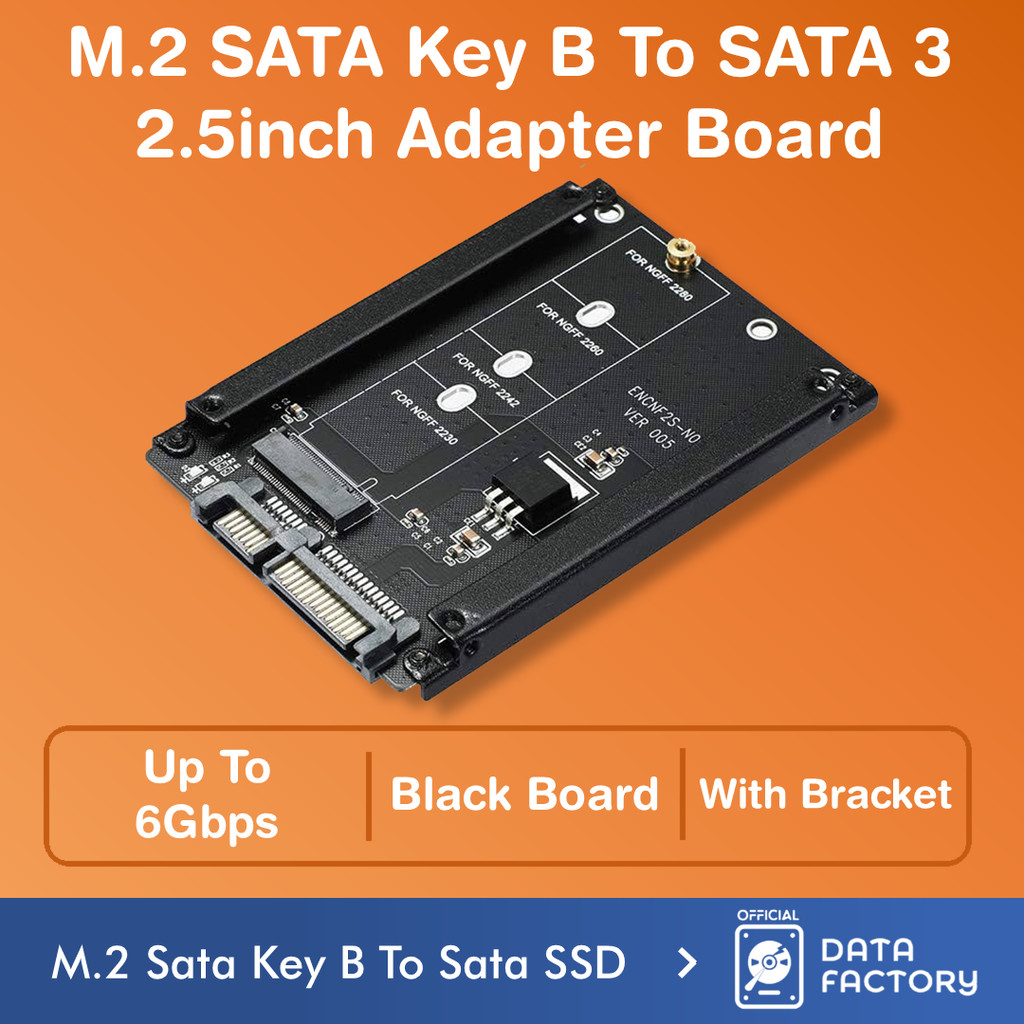 Jual Konverter SSD M.2 SATA Key B to SATA 2.5" SSD Adapter / M2 SATA ...