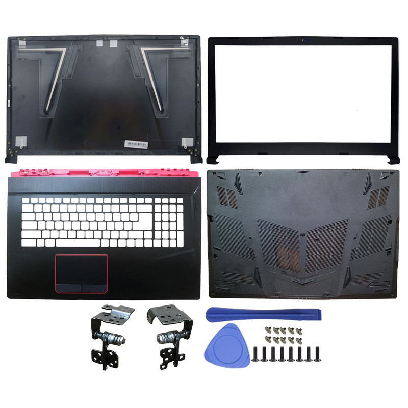 Jual Laptop LCD Back Cover/Front Bezel/Hinges/Palmrest/Bottom Case 7 ...