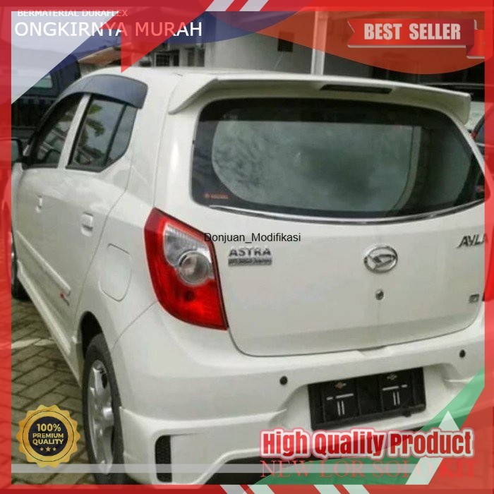 Jual bodykit belakang agya m-sport lo e kuat-tebal-lentur body kit ...