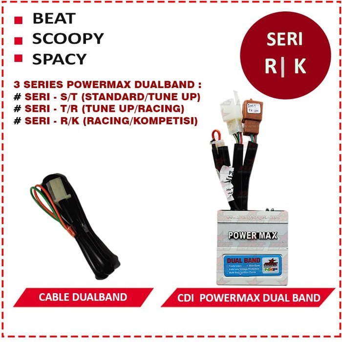 Jual CDI BRT POWER MAX DUAL BAND (BEAT/SCOOPY/SPACY) | Shopee Indonesia