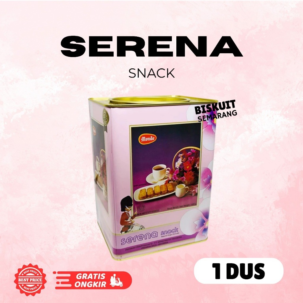 Jual Monde Snack 600 gr Monde Serena1 KARTON Isi 6 Kaleng Snack Serena ...