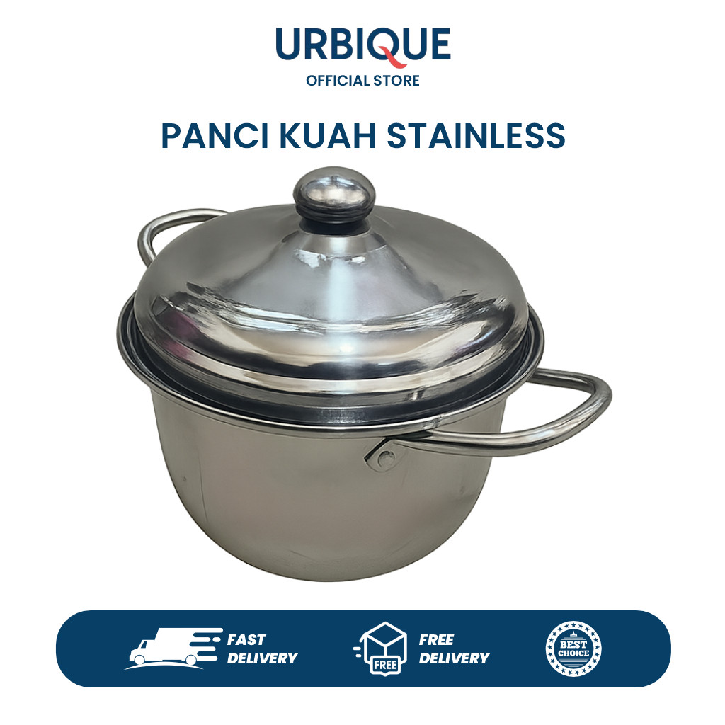 Jual Panci Kuah Stainless Steel Premium Anti Karat – Tebal, Tahan Panas ...