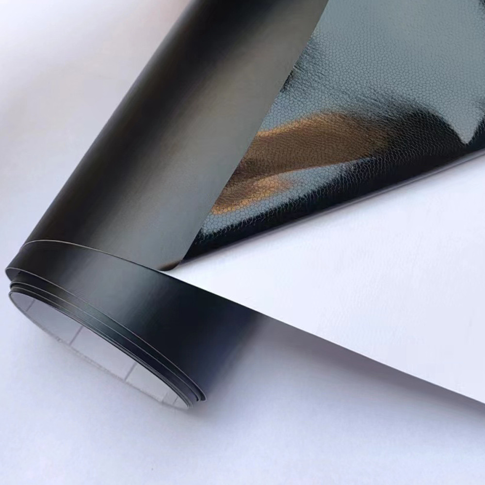 Jual Premium Black Matte Vinyl Car Wrap Film Foil Sticker Sheet Vehicle ...