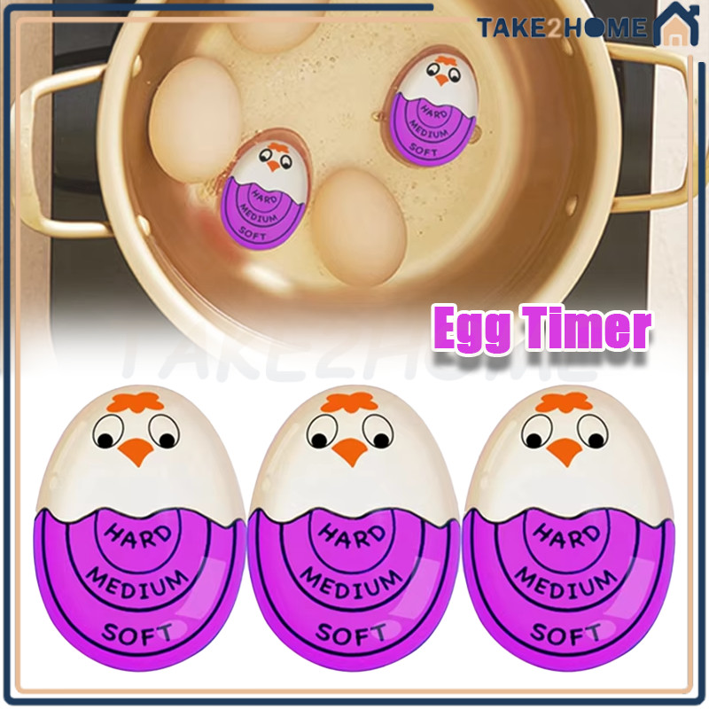 Jual Egg Timer Pengukur Kematangan Telur Warna Berubah/Pengukur Suhu ...