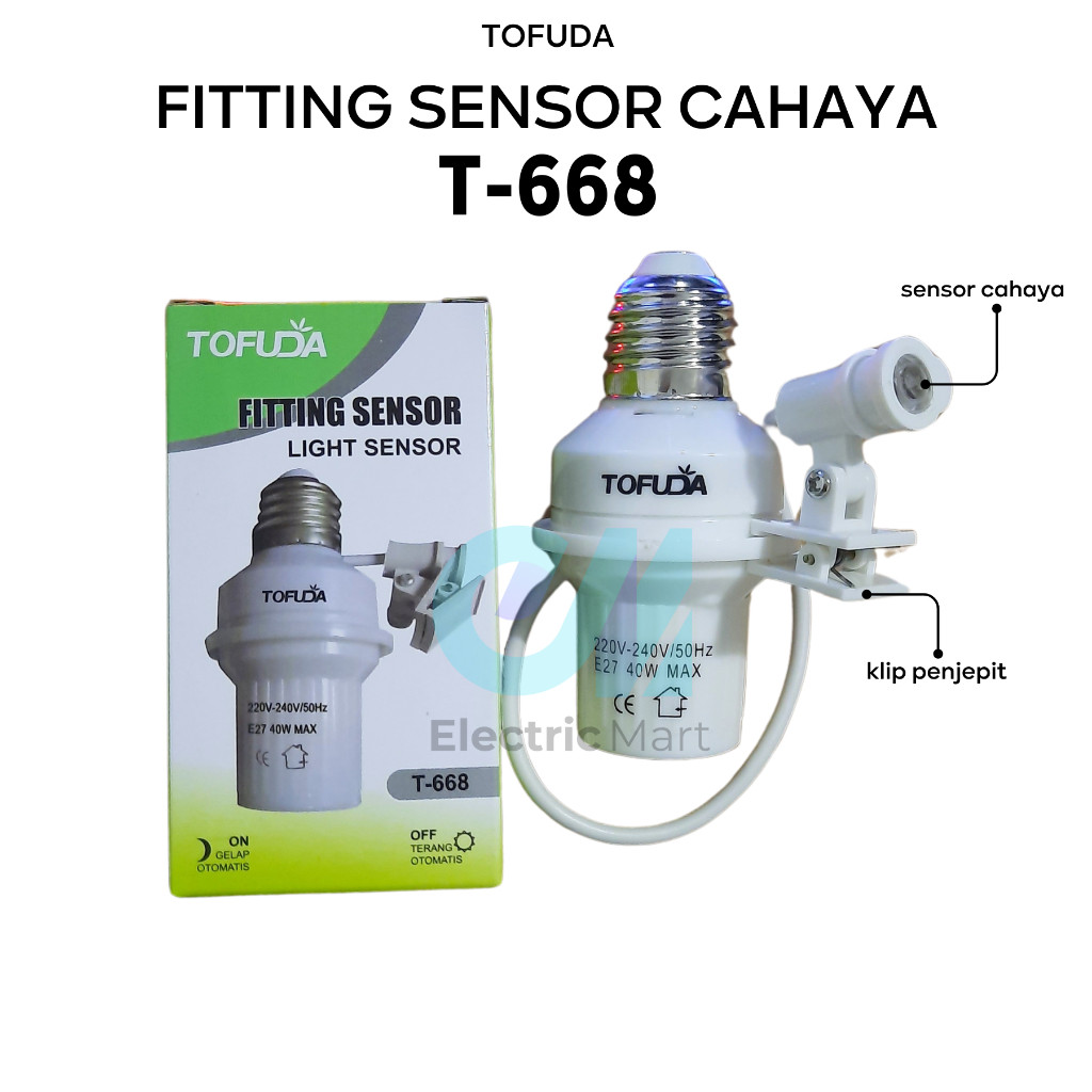 Jual Fitting Sensor Siang Malam Semny Sy-S11 / Tofuda T-668 Fitting ...