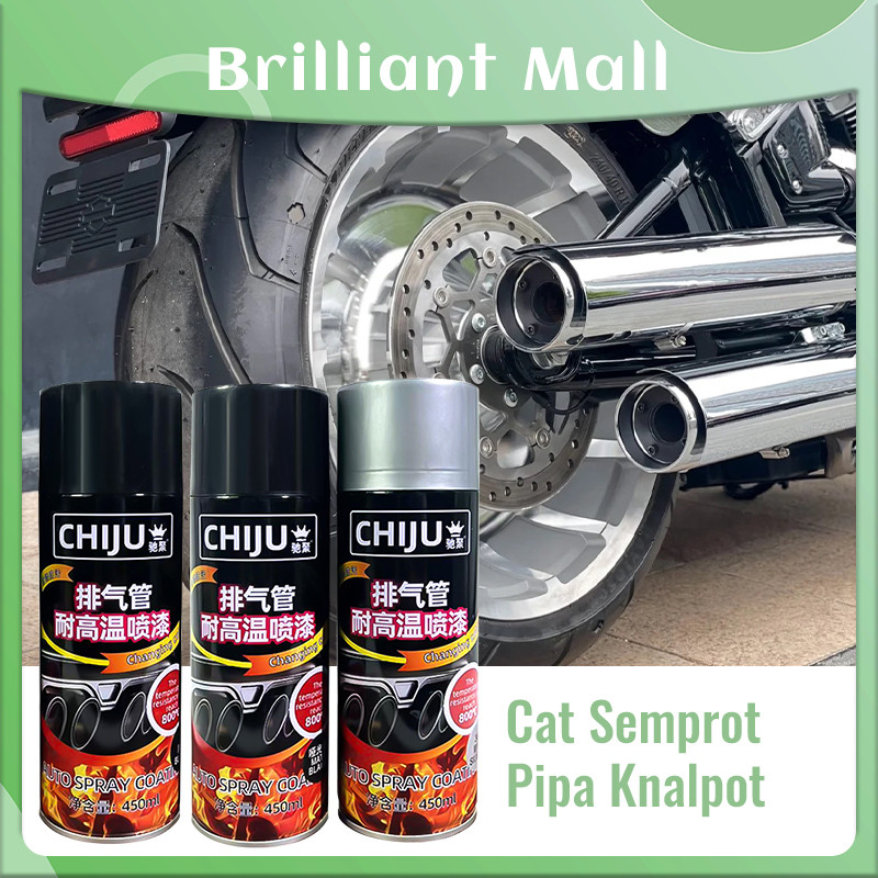 Jual Tahan Suhu Tinggi 800°C 450ML Cat Knalpot Anti Panas Pilox Diton ...