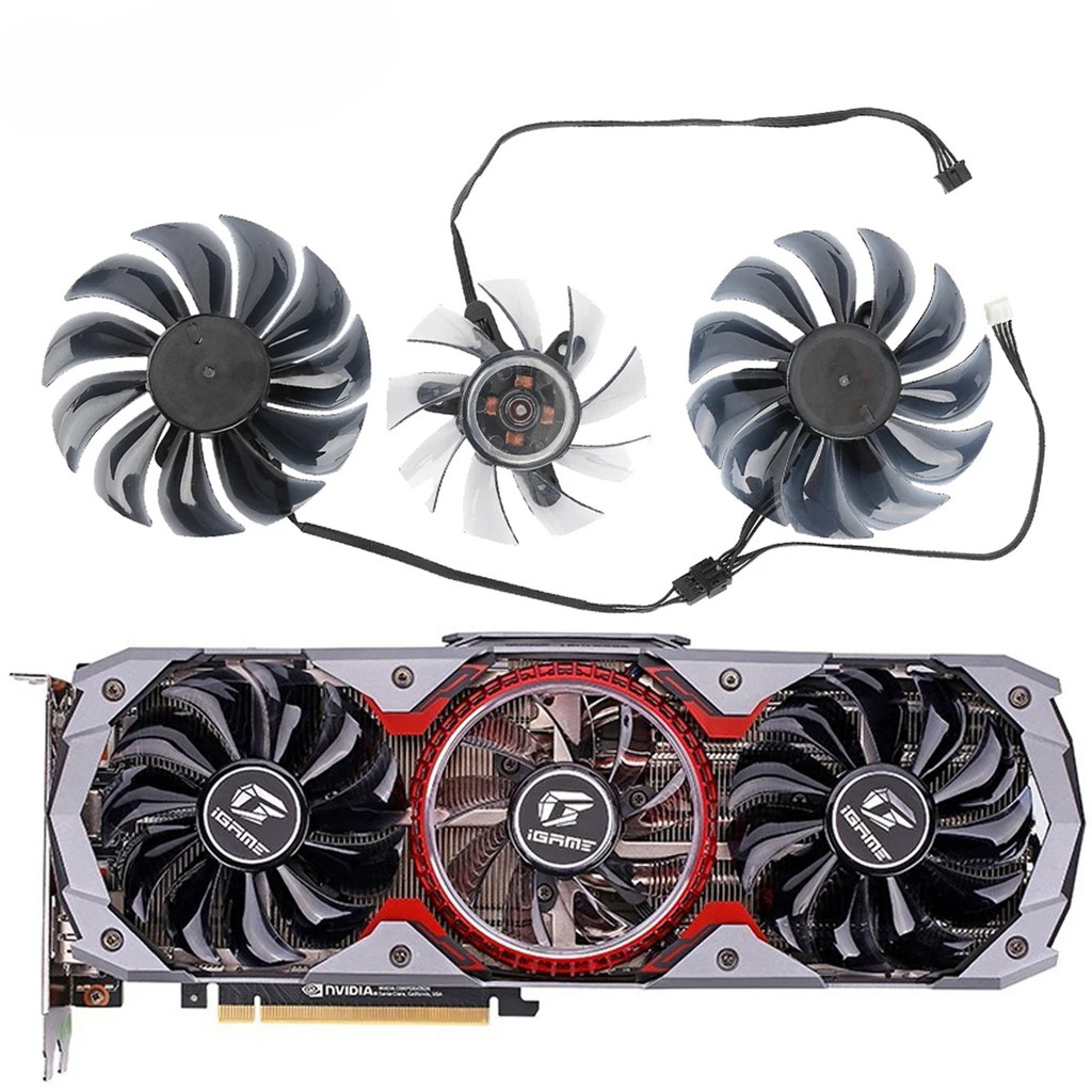 Jual New 90MM Cooler Fan Replacement For Colorful iGame GeForce RTX ...