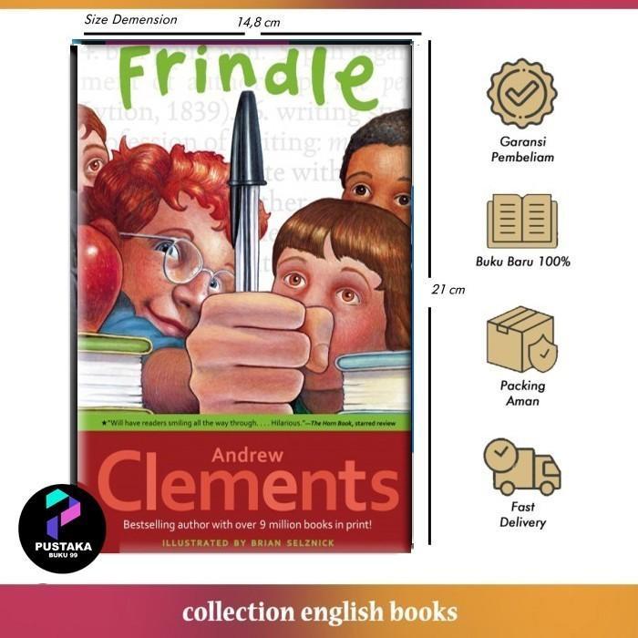 Jual Frindle - Andrew Clements (English) - Fizzo Novel | Shopee Indonesia