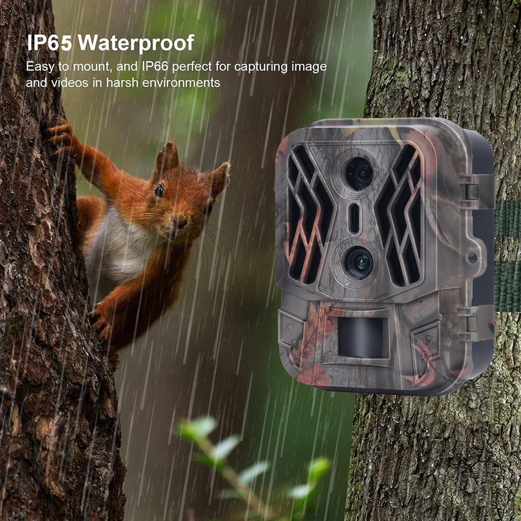 Jual Outdoor Trail Camera HC-950A 50MP 4K HD Night Vision Dual Lens ...